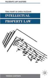 Books Kinokuniya: Intellectual Property Law (Palgrave Law Masters) (3RD ...