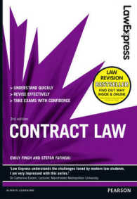 Books Kinokuniya: Contract Law : UK Edition (Law Express) (3rd) / Finch ...