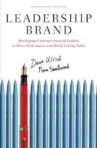 Books Kinokuniya: Leadership Brand : Developing Customer-Focused ...