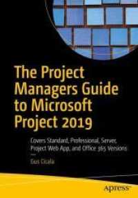 Books Kinokuniya: The Project Managers Guide to Microsoft Project 2019 : Covers Standard ...