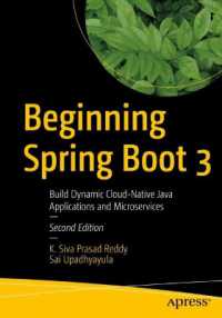 Books Kinokuniya: Beginning Spring Boot 3 : Build Dynamic Cloud-Native Java Applications and ...
