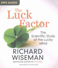 Books Kinokuniya: The Luck Factor : The Scientific Study of the Lucky ...