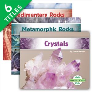 Books Kinokuniya: Geology Rocks! Set (6-Volume Set) : Crystals ...