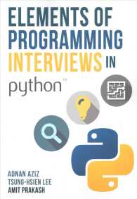 Books Kinokuniya: Elements of Programming Interviews in Python: The ...