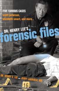 Books Kinokuniya: Dr. Henry Lee's Forensic Files : Five Famous Cases Scott Peterson, Elizabeth ...