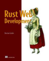 Books Kinokuniya: Rust Web Development / Gruber, Bastian (9781617299001)