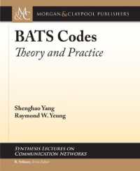 Books Kinokuniya: BATS Codes : Theory and Practice (Synthesis Lectures ...