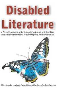 Books Kinokuniya: Disabled Literature : A Critical Examination of the ...