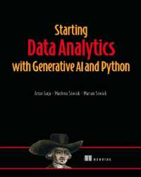 Books Kinokuniya: Starting Data Analytics with Generative AI and Python / Guja, Artur/ Siwiak ...