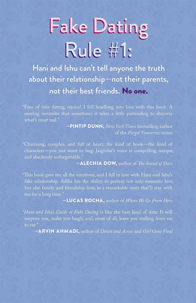 Books Kinokuniya: Hani and Ishu's Guide to Fake Dating / Jaigirdar ...