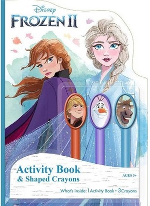 Books Kinokuniya: Disney: Frozen 2: Activity Book With Crayons ...