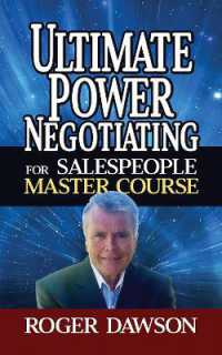 Books Kinokuniya: Ultimate Power Negotiating for Salespeople Master ...