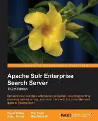 Books Kinokuniya: Apache Solr Enterprise Search Server - Third Edition (3RD) / Smiley, David ...