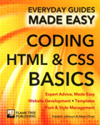 Books Kinokuniya: Coding HTML & CSS Basics (Everyday Guides Made Easy) / Johnson, Frederic ...