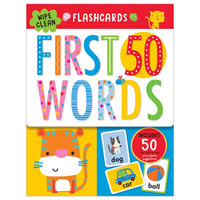 Books Kinokuniya: First 50 Words Flashcards / Machell, Dawn (ILT ...