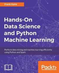 Books Kinokuniya: Hands-On Data Science and Python Machine Learning: Perform data mining and ...