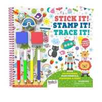 Books Kinokuniya: Stick It! Stamp It! Trace It! / Jackson/ Bookoli ...