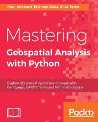 Books Kinokuniya: Mastering Geospatial Analysis with Python : Explore ...