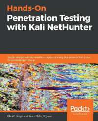 Books Kinokuniya: Hands-On Penetration Testing with Kali NetHunter ...
