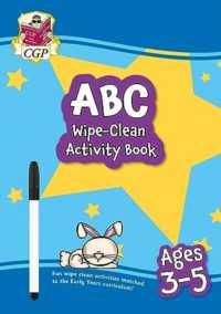 Books Kinokuniya: New ABC Wipe-Clean Activity Book for Ages 3-5 (with ...