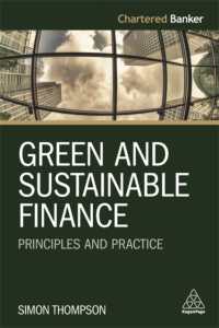 Books Kinokuniya: Green and Sustainable Finance : Principles and Practice (Chartered Banker ...