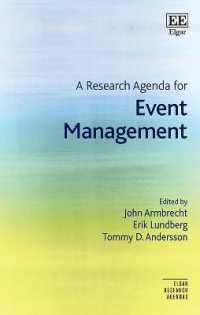 Books Kinokuniya: A Research Agenda for Event Management (Elgar ...