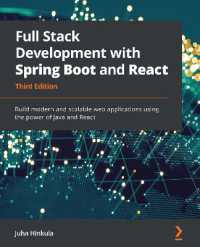 Books Kinokuniya: Full Stack Development with Spring Boot and React ...