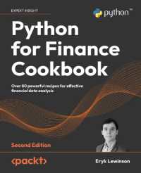 Books Kinokuniya: Python for Finance Cookbook - : Over 80 powerful recipes for effective ...