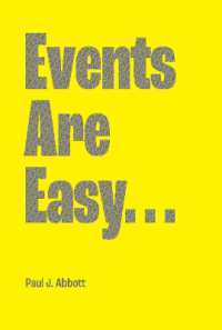 Books Kinokuniya: Events Are Easy... / Abbott, Paul J. (9781803816173)