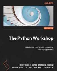 Books Kinokuniya: The Python Workshop : Write Python code to solve challenging real-world ...