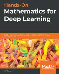 Books Kinokuniya: Hands-On Mathematics for Deep Learning : Build a ...