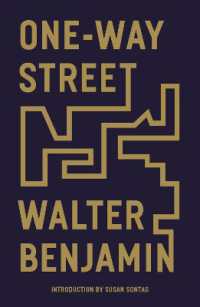 Books Kinokuniya: One-Way Street : And Other Writings / Benjamin ...