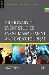 Books Kinokuniya: Dictionary of Event Studies, Event Management and ...