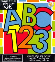 Books Kinokuniya: ABC 123 Magnets 3017 / Magnetic Poetry (COR ...