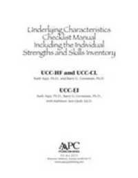Books Kinokuniya: Underlying Characteristics Checklists (UCC) User ...