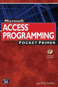 Books Kinokuniya: Access Programming : Pocket Primer / Koroal, Julitta ...