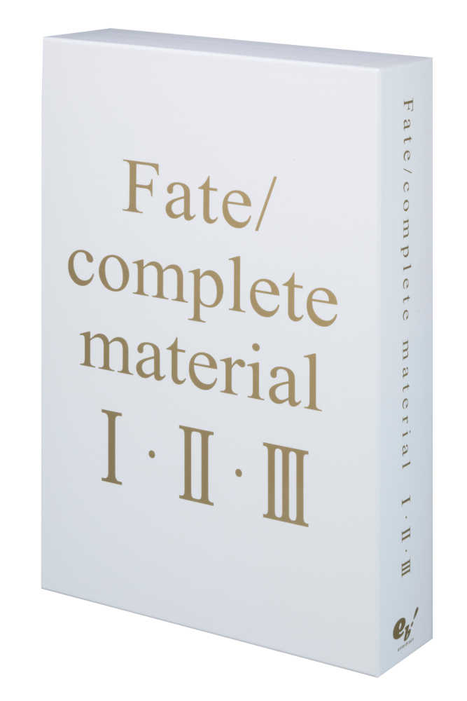 Books Kinokuniya: Fate／complete material 1・2・3 / (9784047351042)