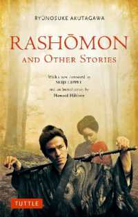 Books Kinokuniya: Rashomon and Other Stories / Akutagawa, Ryunosuke ...