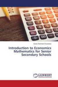 Books Kinokuniya: Introduction to Economics Mathematics for Senior ...