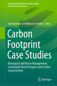 Books Kinokuniya: Carbon Footprint Case Studies : Municipal Solid Waste Management, Sustainable ...