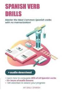 Books Kinokuniya: Spanish Verb Drills : Spanish Verbs Conjugation ...